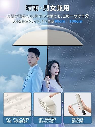 「もう手放せない！」男女が絶賛するUPEBのおすすめ折りたたみ日傘の驚くべき効果とは？ - ELEGANT LIFE